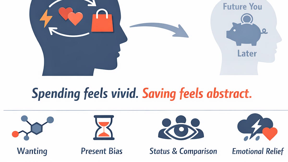 Why Saving Is Hard: The Psychology of Spending