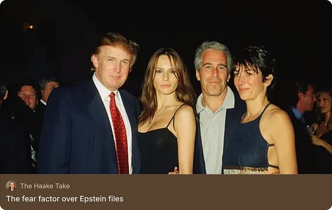Sabrina Haake (@sabrinahaake): "How did Epstein really die? Trump has ...