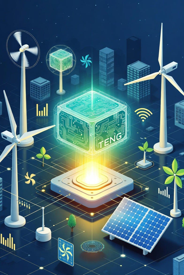 The disruptive potential of TENGs - by Dr Warwick Powell