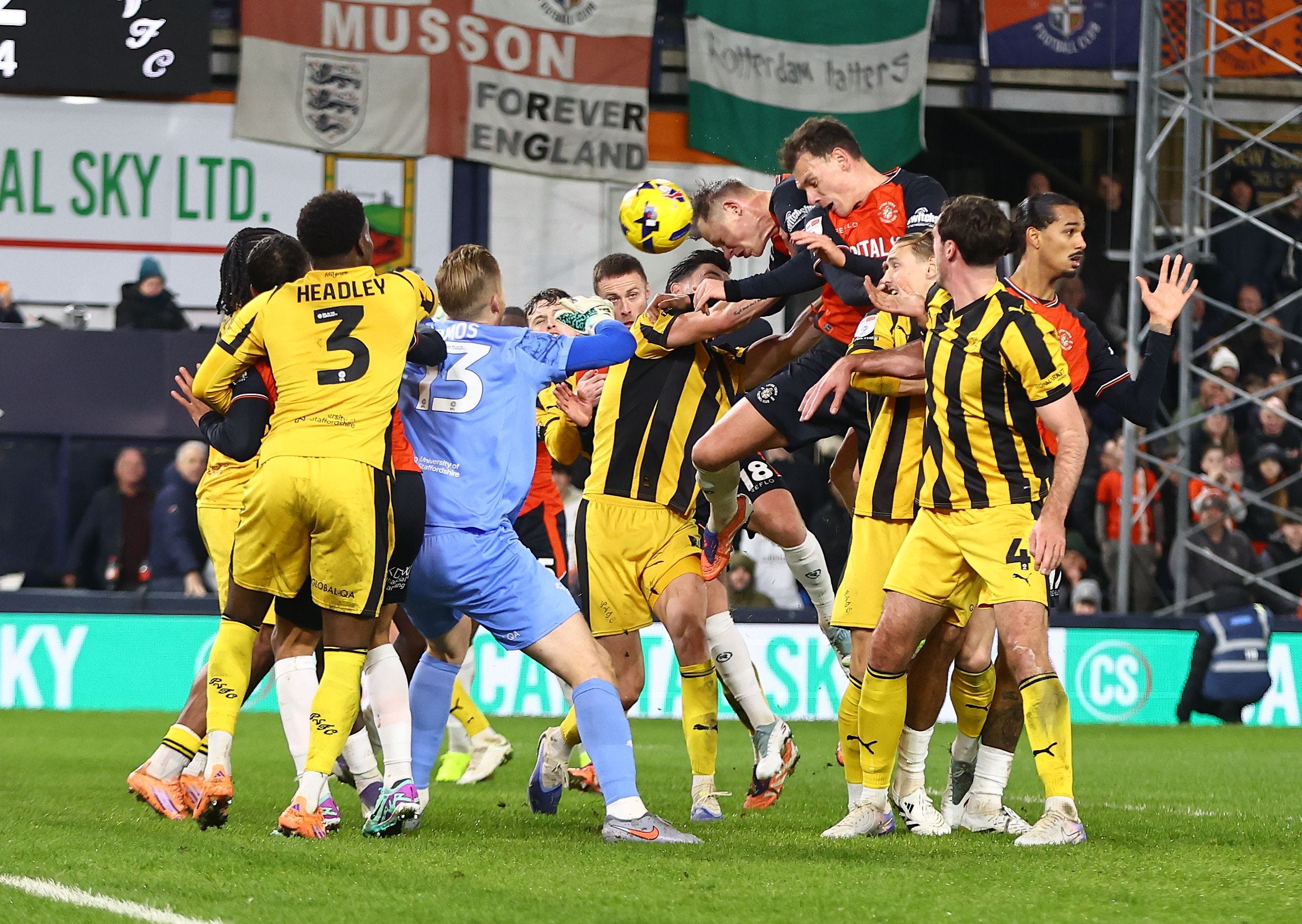 Improved Vale earn point at Luton - by Mike Baggaley