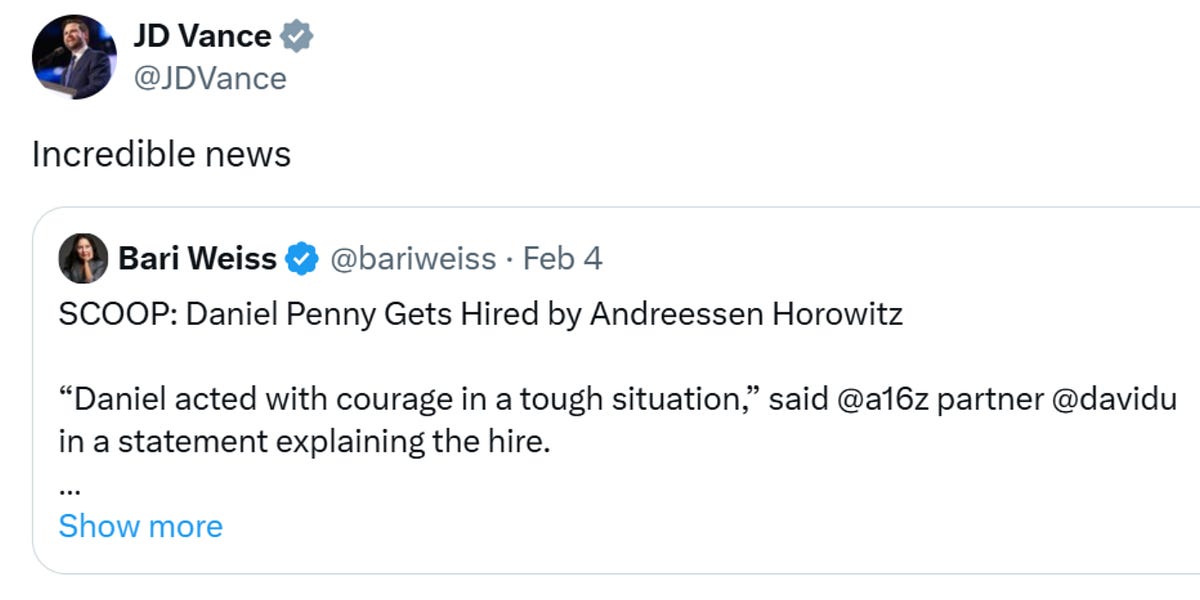 daniel penny andreessen horowitz