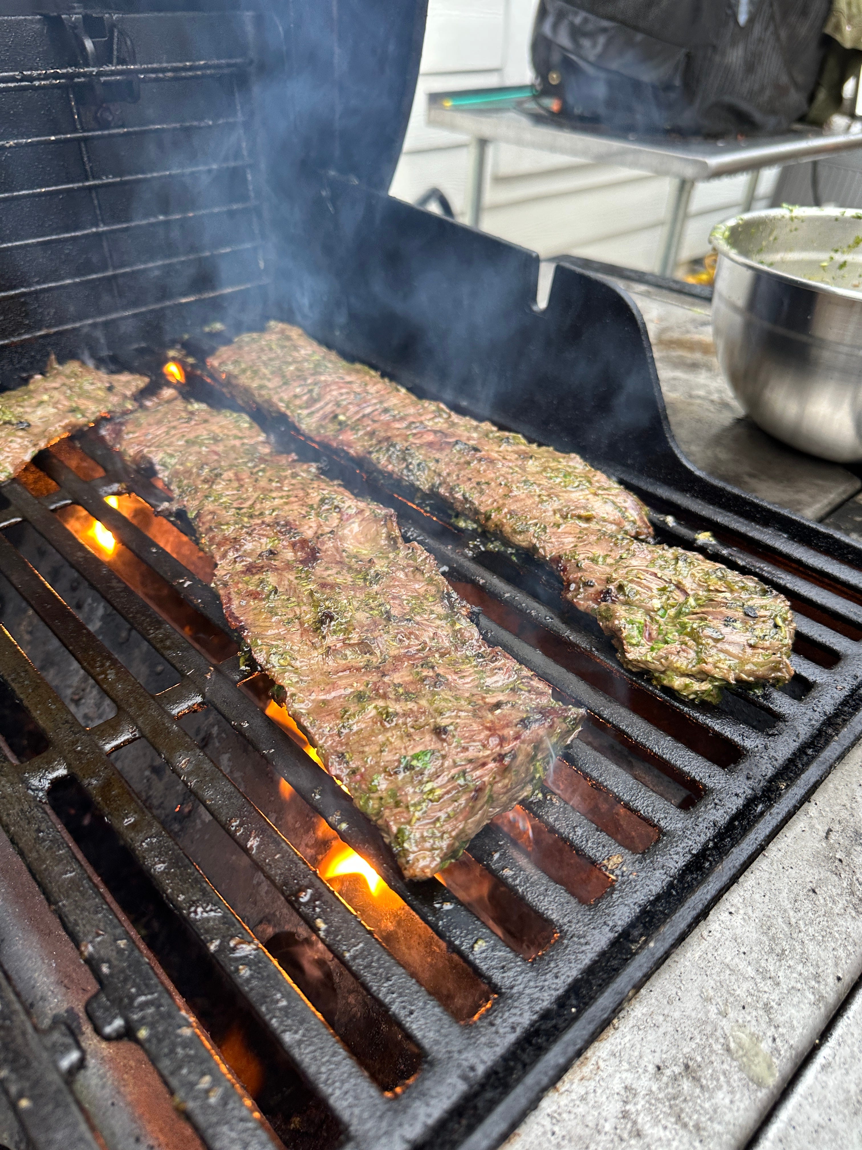30-Minute Chimichurri Skirt Steak - by Brooke Eliason