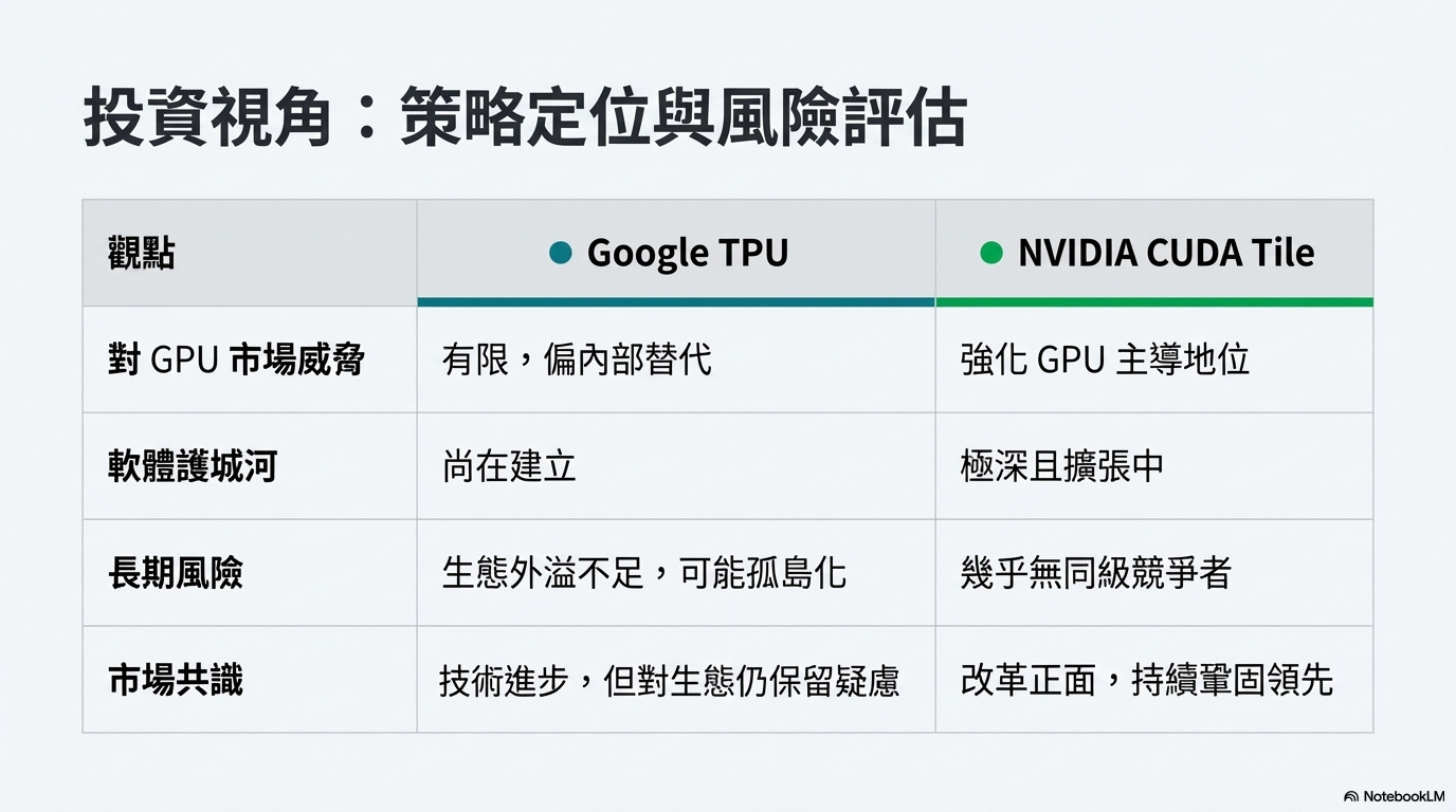 NVIDIA CUDA Tile vs. Google TPU ，傻傻分不清？ - by BASM - 看圖說故事