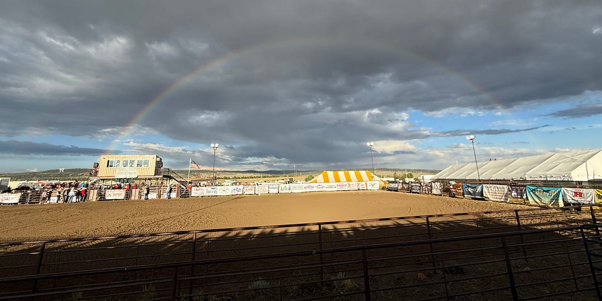 Small Town Rodeo - by David A. Westbrook