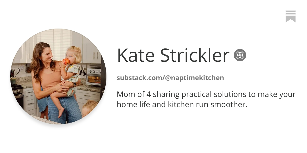 Kate Strickler | Substack