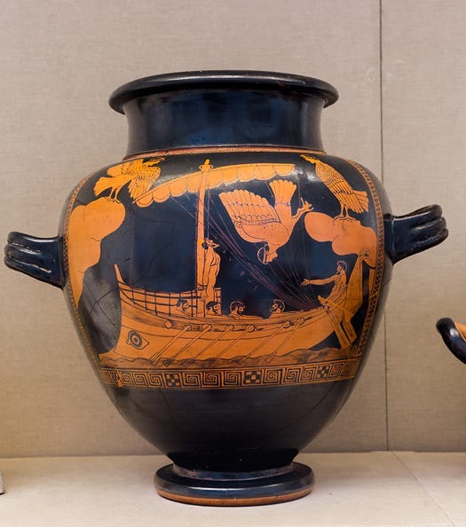 Ancient Red Figure Pottery - by Simon Cameron