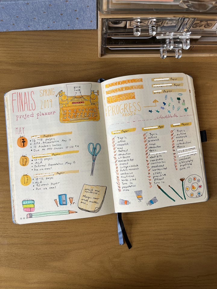 complete bullet journal