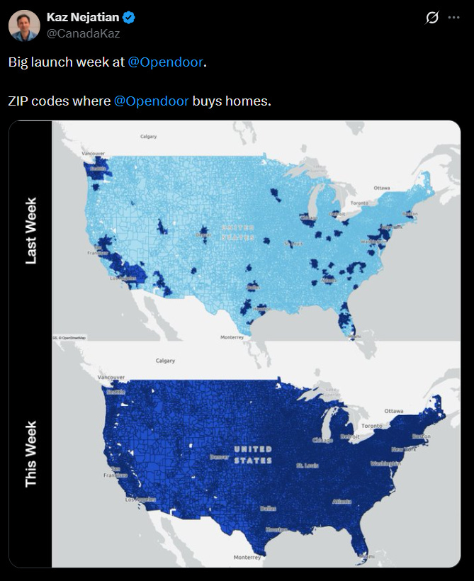 Track Every Opendoor Sale as It Happens