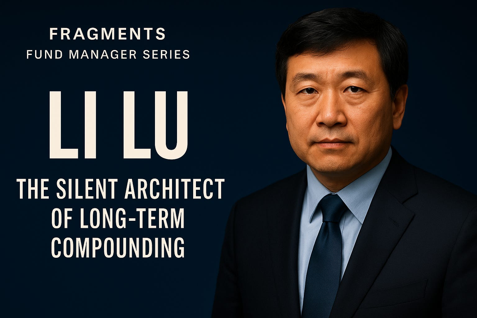 FUND MANAGER SERIES — LI LU - by FRAGMENTS