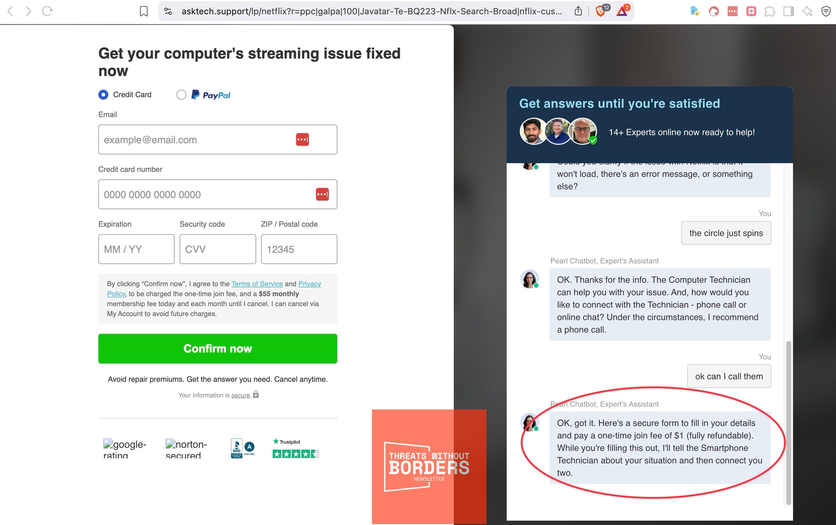 Threats Without Borders - Issue 240 - by Matt Dotts