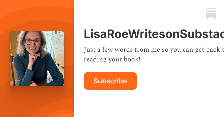 LisaRoeWritesonSubstack | Lisa Roe | Substack