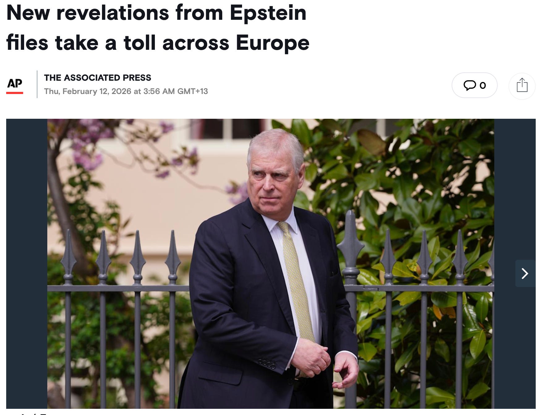 Everything Epstein - mostly from the UK - by Robin Westenra