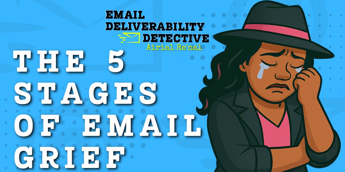The 5 Stages of Email Grief - Airial Re'nal's Inbox Intel