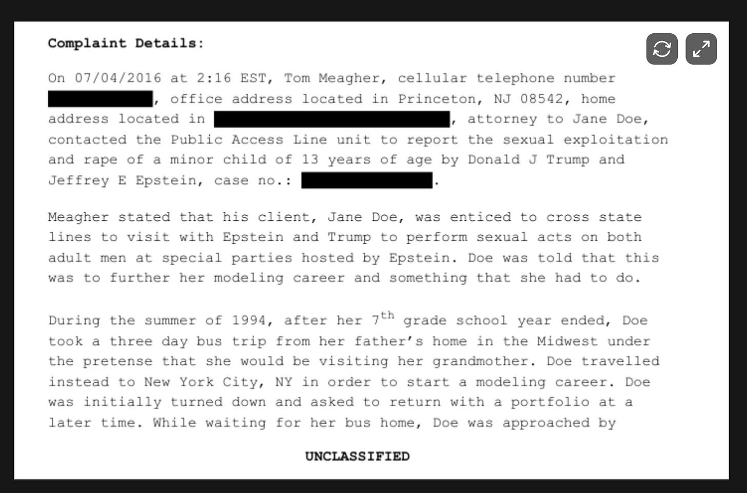 The Epstein Files are Now Offline - by Julie k Brown