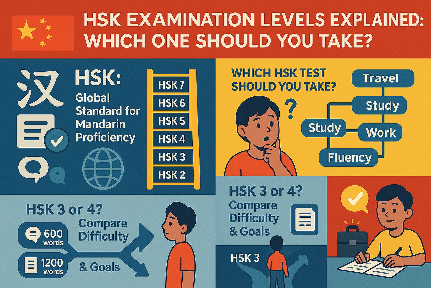 HSK Examination Levels: Your Guide to Choosing the Right Test