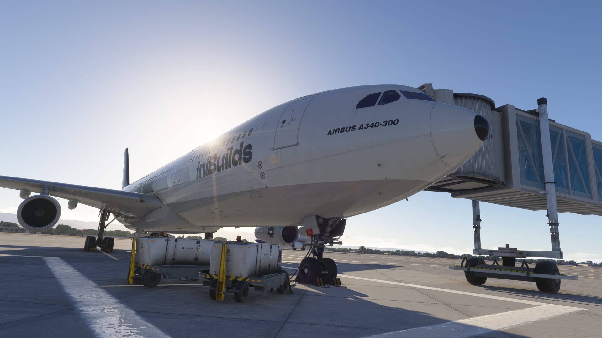 Inibuilds Airbus A340-300 Startup Procedure