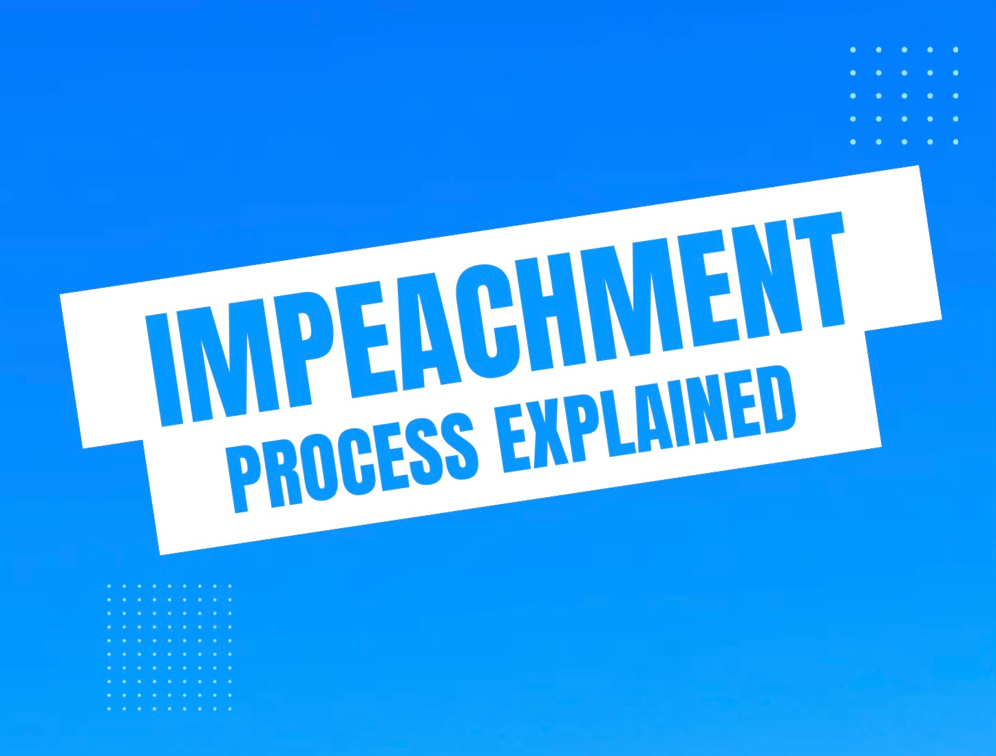 Mayoral Impeachment Process Explained - by Bradley Mowell
