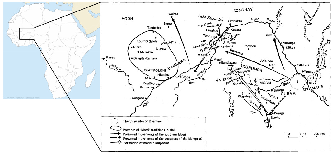 The Mossi States: pre-Islamic Kingdoms in Burkina Faso ca. 1300-1897
