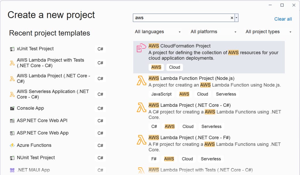 The easiest way to run and debug .NET AWS Lambda locally