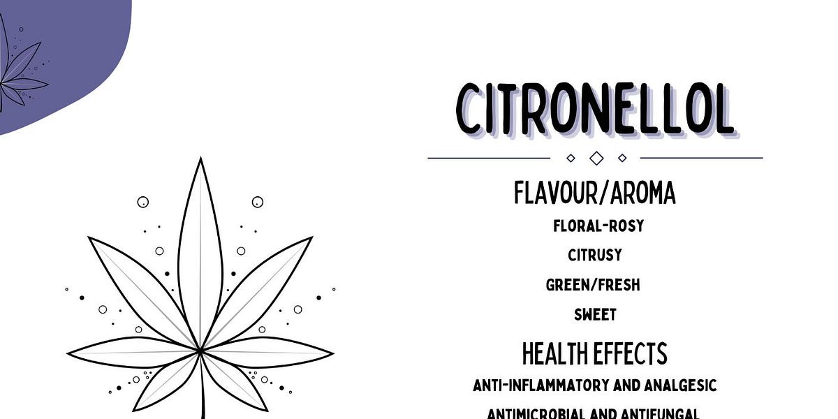 Terpene of the Month: Citronellol | AusCannaReviews