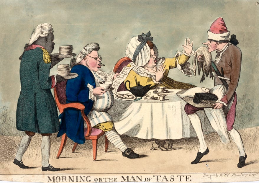 Breakfast in Regency England - by Rachel Knowles
