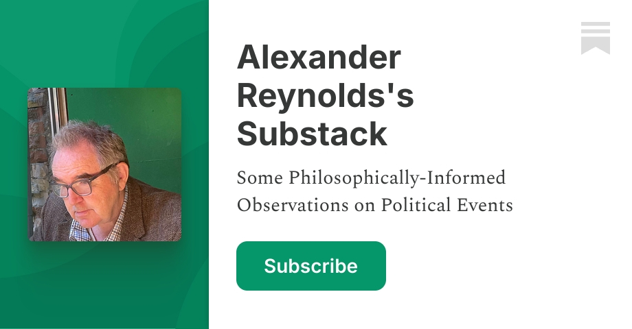 Alexander Reynolds's Substack | Substack