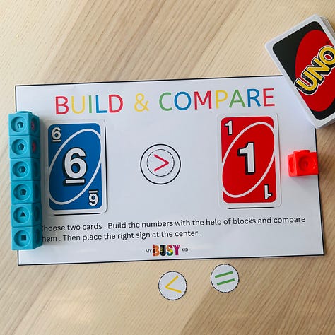 UNO CARDS MATH GAMES - PART 1 - by Arwa Saif
