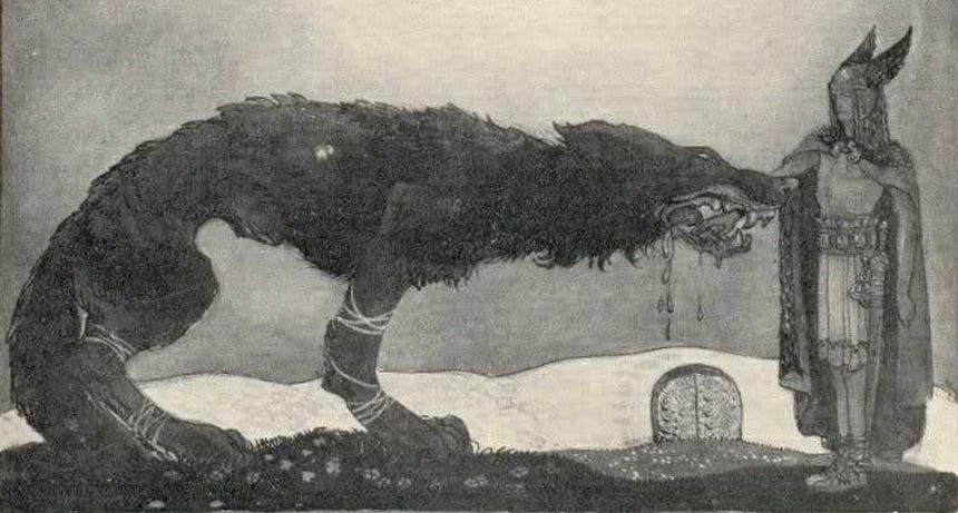 When The Wolf Was Chained - by Patrick J. Crossen
