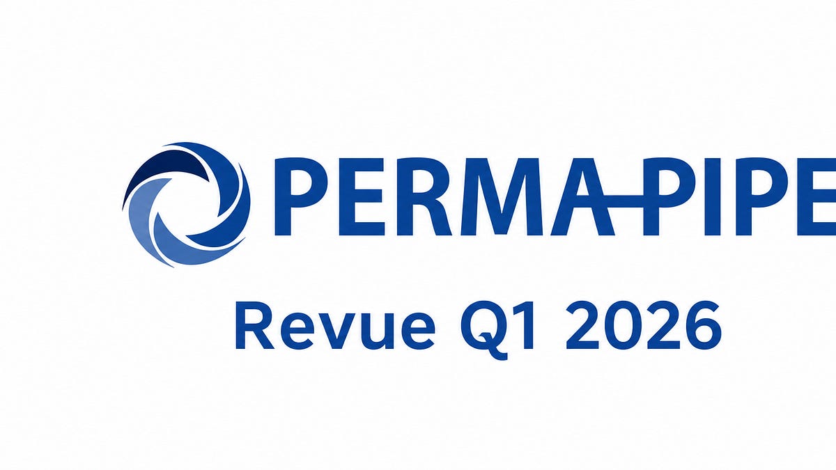 PERMA-PIPE ($PPIH) - Q1 2026 - In. Specter