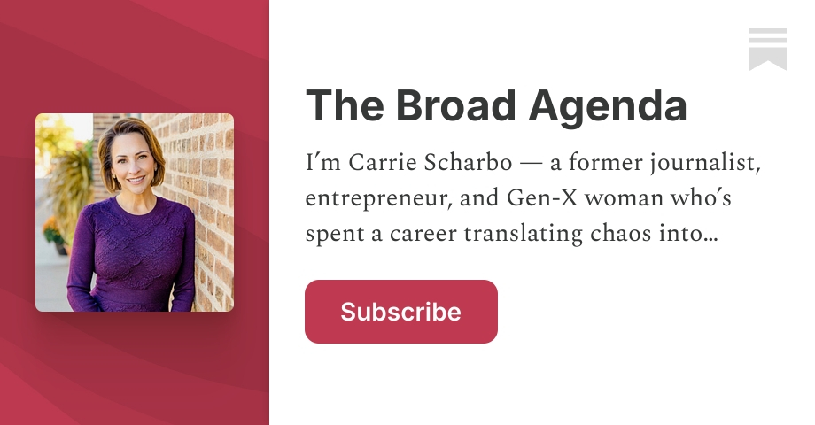 The Broad Agenda | Substack