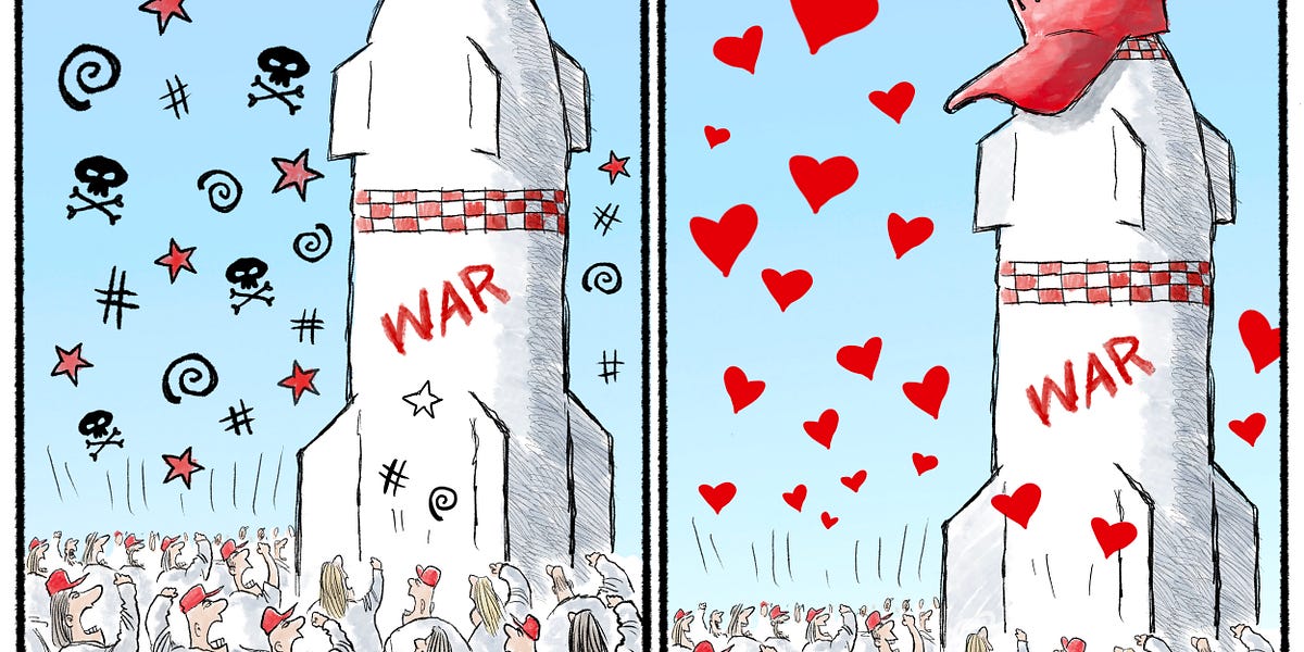 War and Peace - by Nick Anderson - The Contrarian