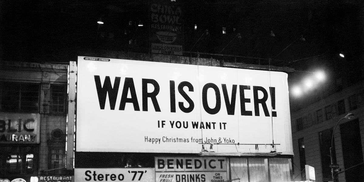 John Lennon & Gaza: Film, War Child & Calls for Peace - memesita.com ...