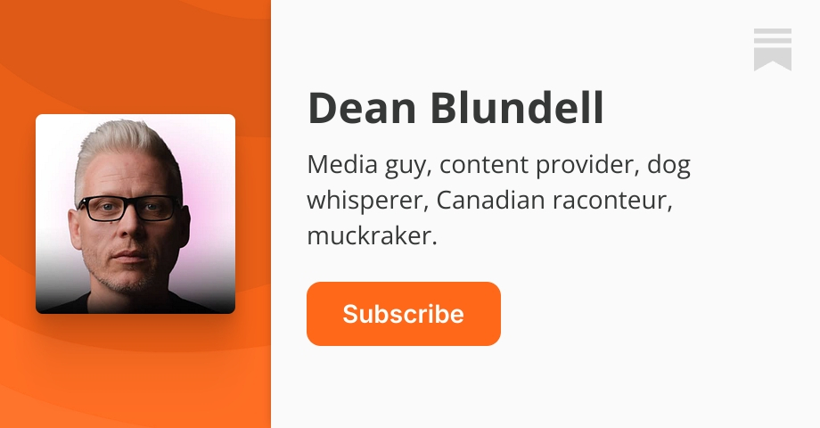 Dean Blundell | Substack