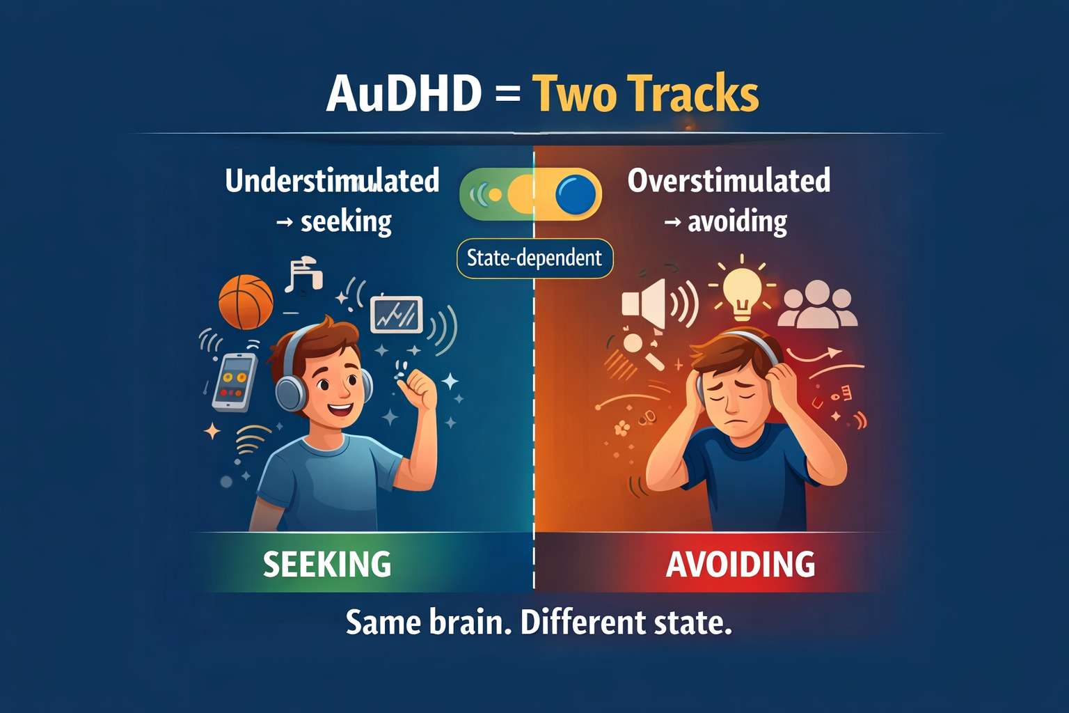 AuDHD + Sensory Overload: Signs, Triggers, and a Recovery Plan That ...