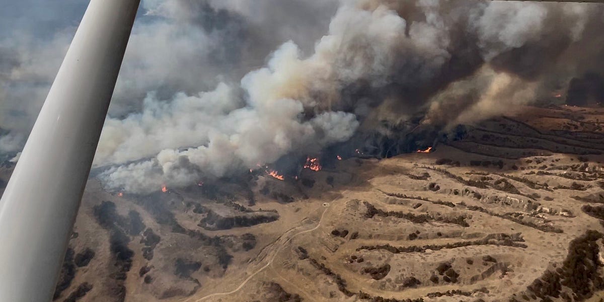 Record Wildfires In Nebraska, Big Fires Burn In South Dakota, And The ...