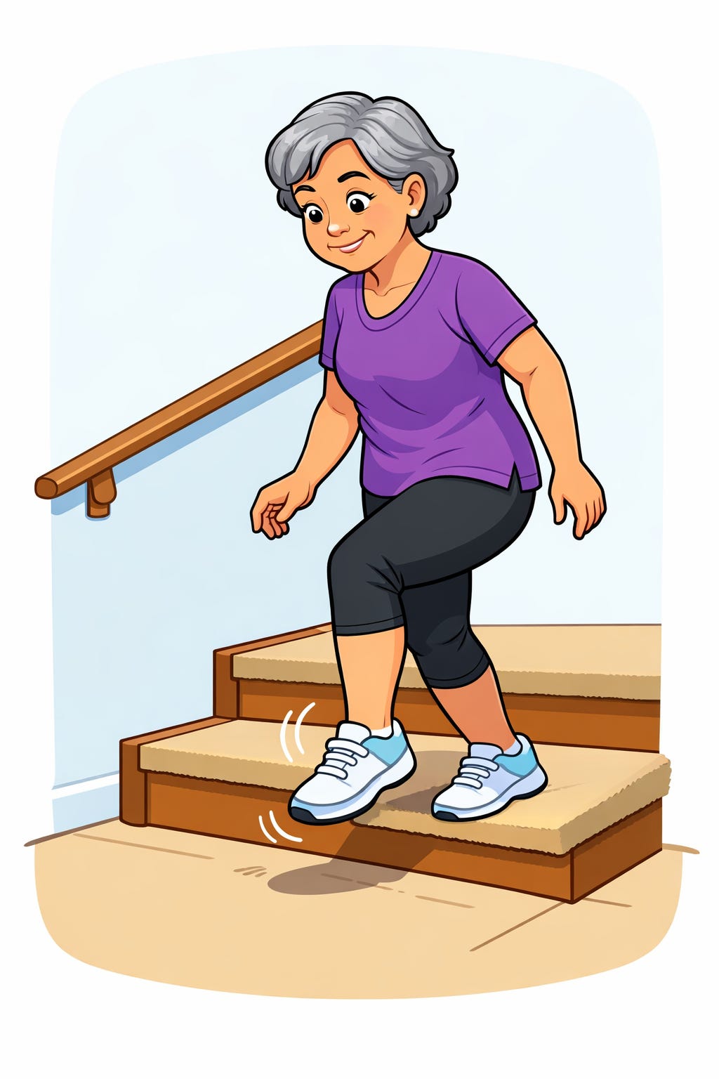 The “Step-Down”: Why Going Down Stairs Hurts (and How to Fix It)