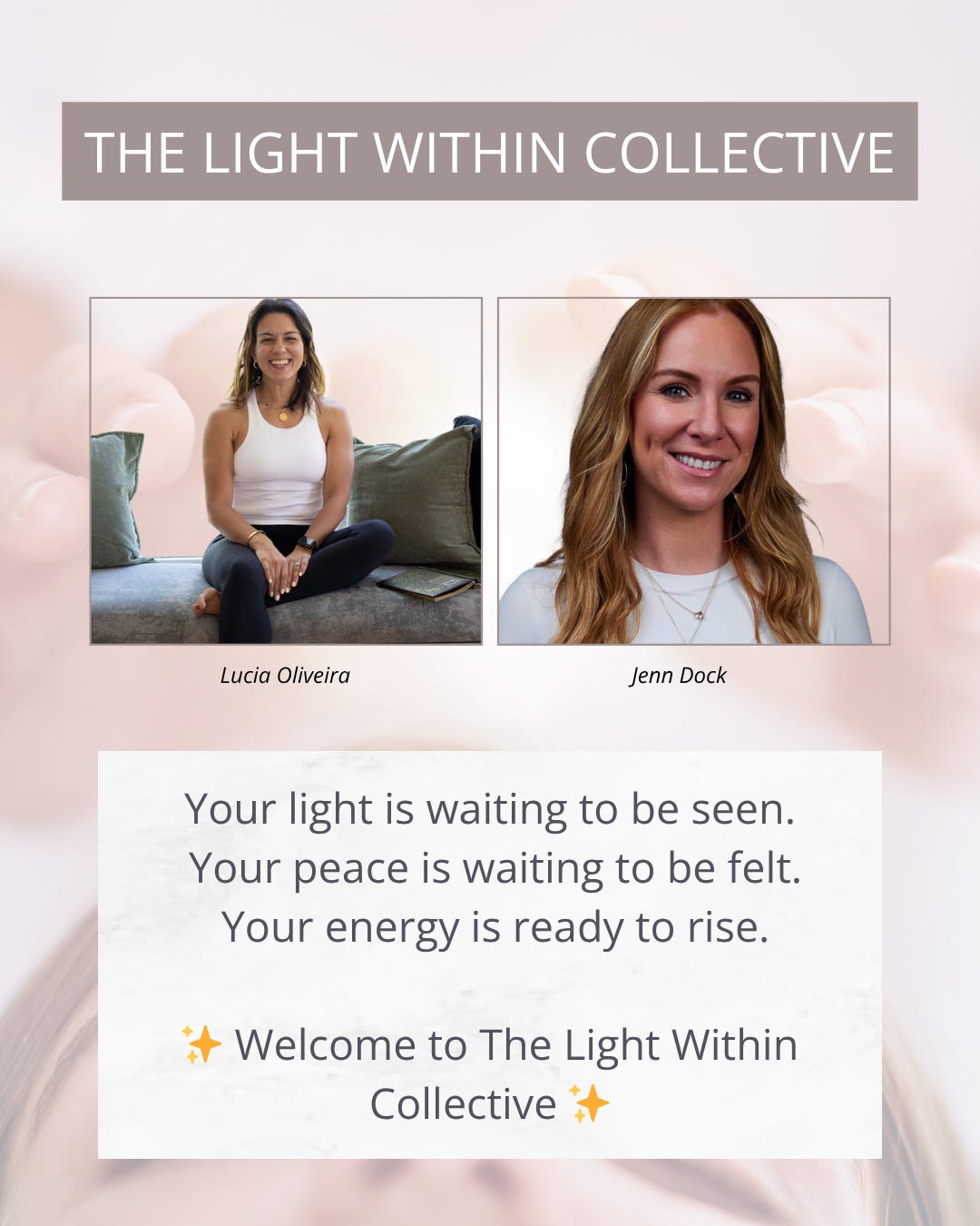 Introducing The Light Within — A Monthly Membership for Soulful Connection