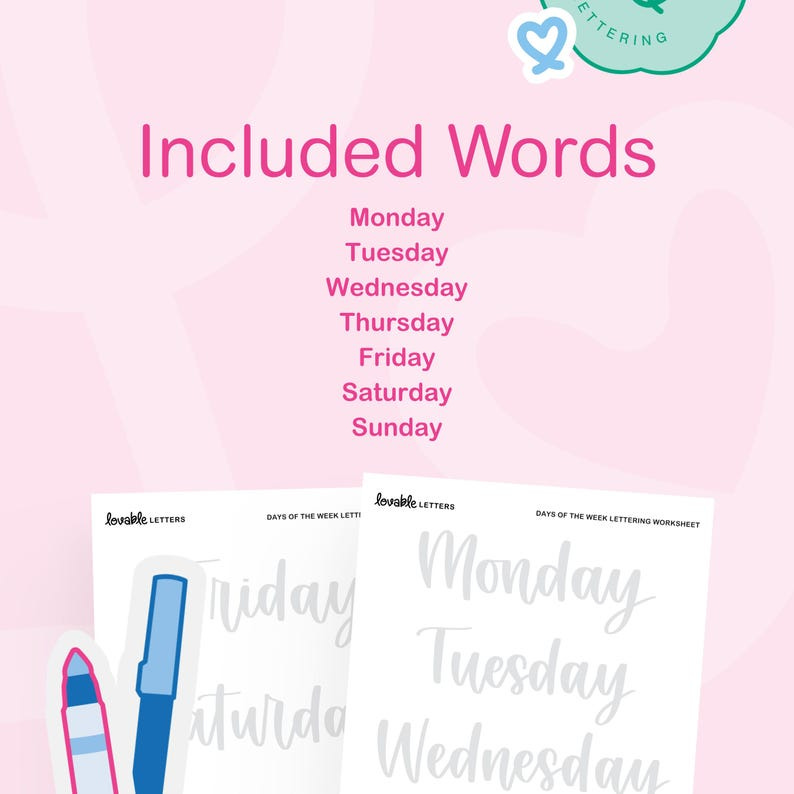 Resource Spotlight: Days of the Week