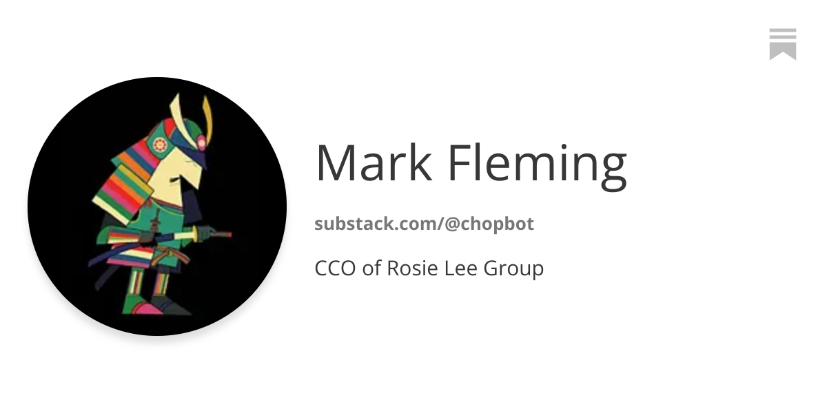 Mark Fleming | Substack