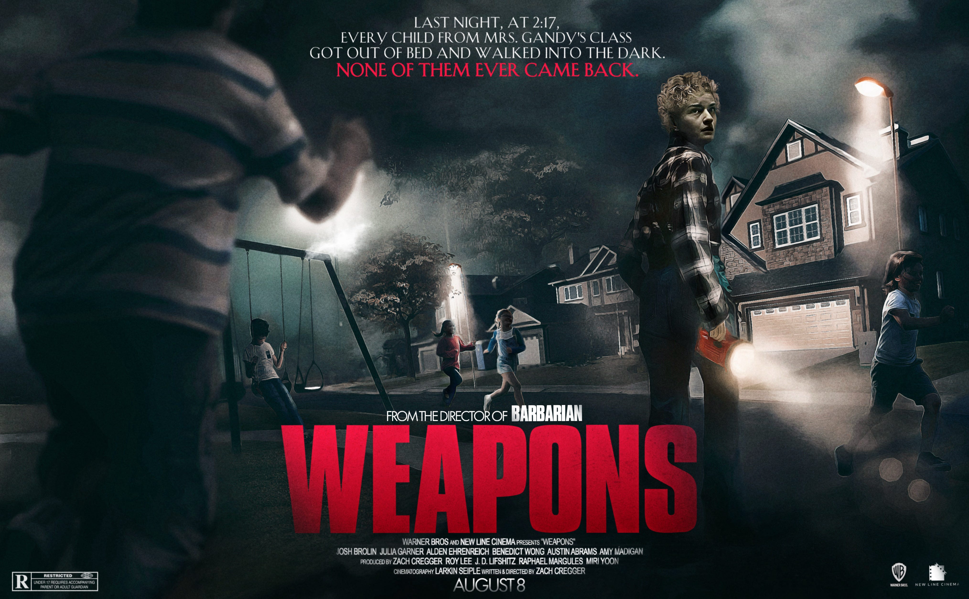 "Weapons" New Trailer: Julia Garner and Josh Brolin Lead a Town on the ...