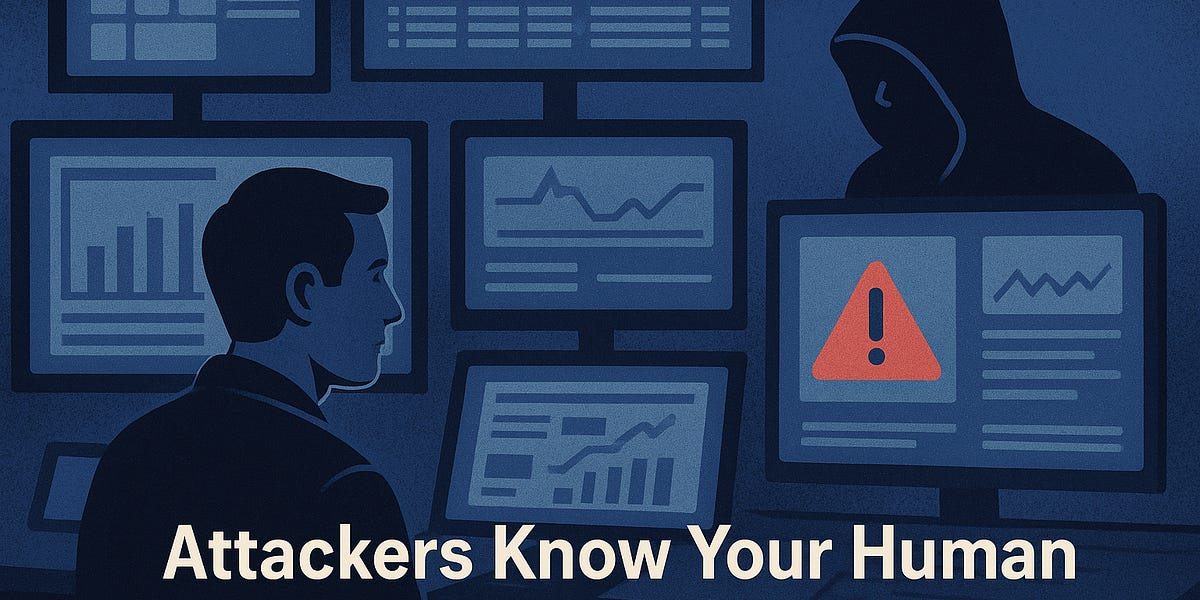 Attackers Know Your Human Patterns Better Than You Do