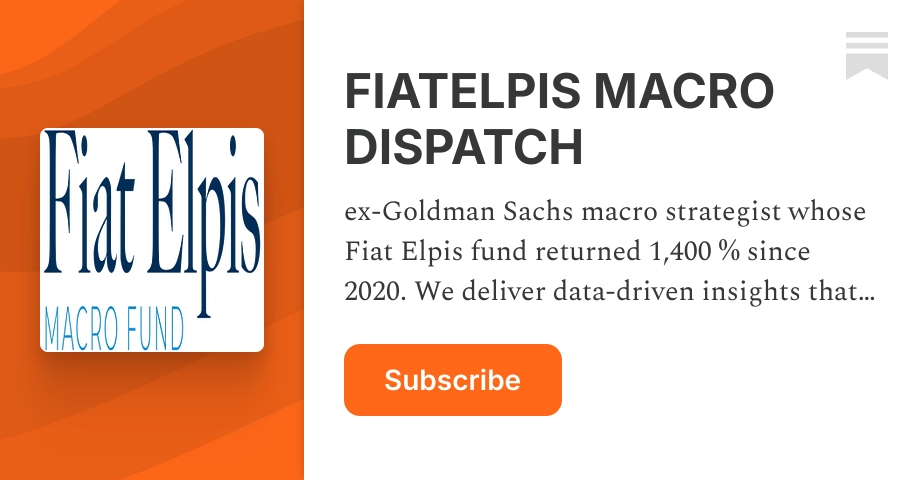 FIATELPIS MACRO DISPATCH | FiatElpisTrading - Saad FILALI | Substack
