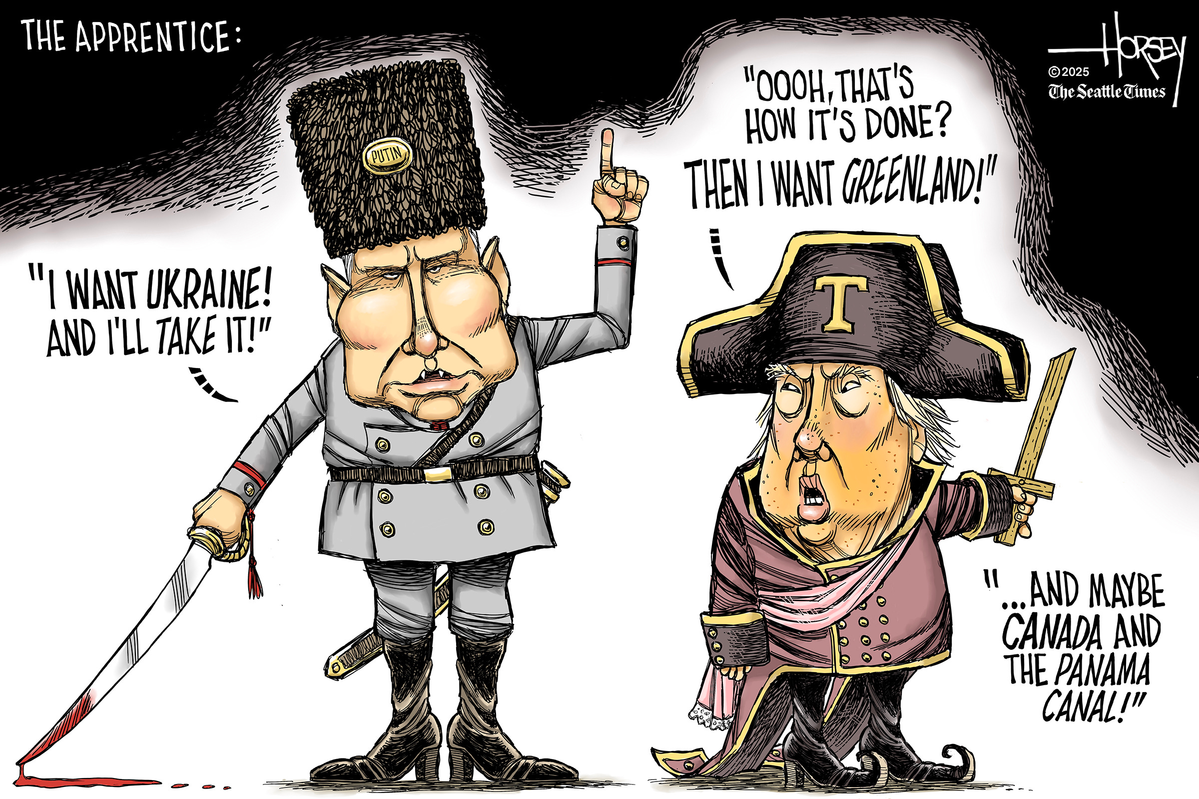 Ten top Trump cartoons from 2025 - David Horsey's Substack