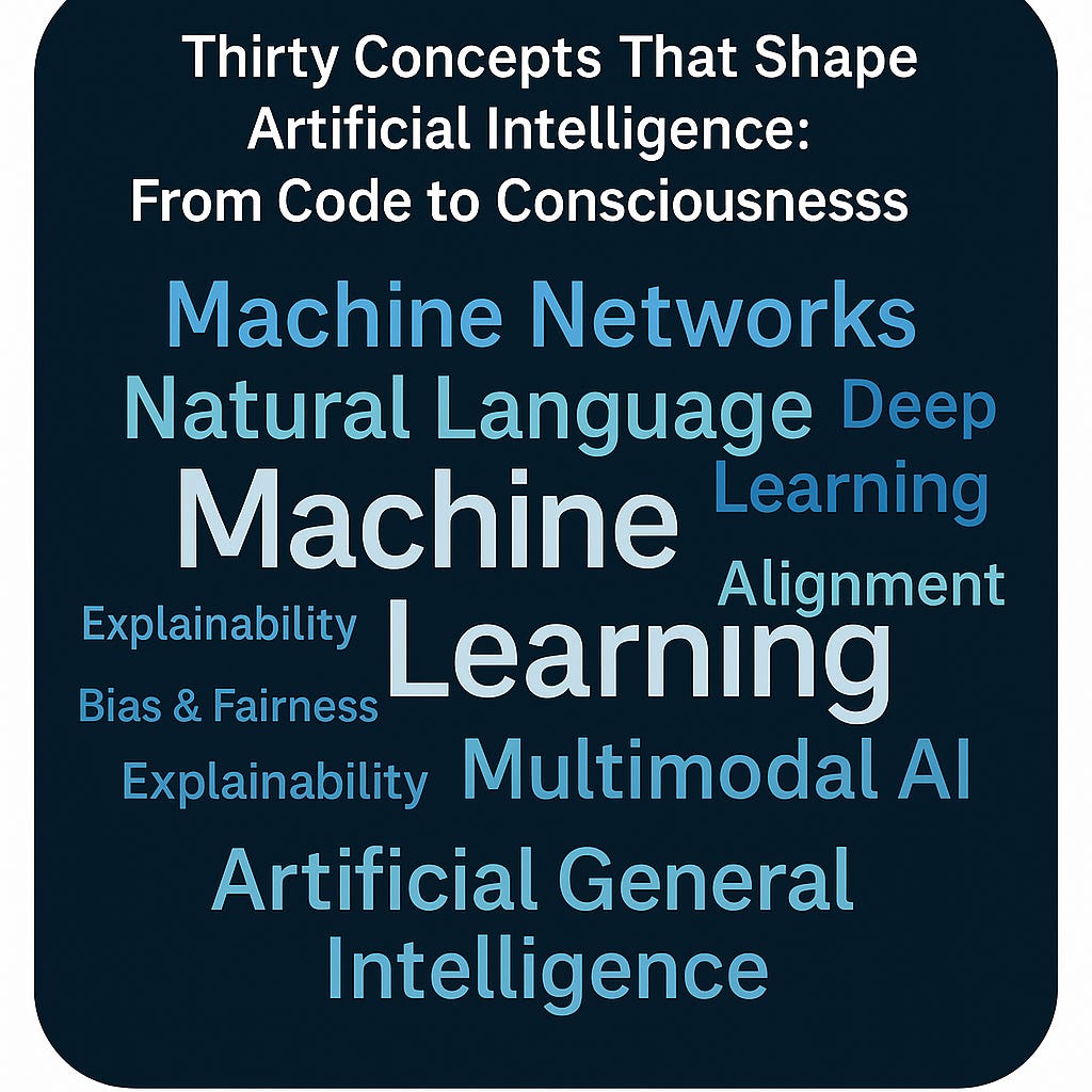 Thirty Concepts That Shape Artificial Intelligence: From Code to ...