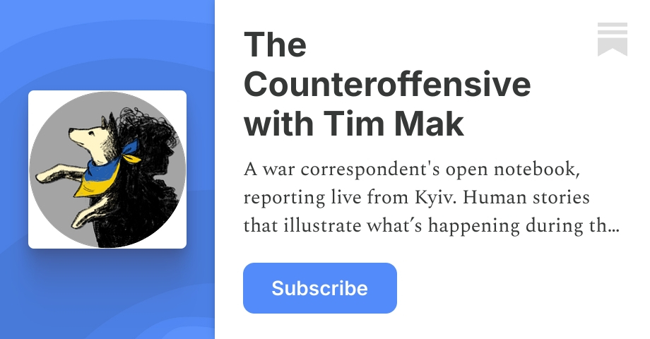 The Counteroffensive with Tim Mak | Substack