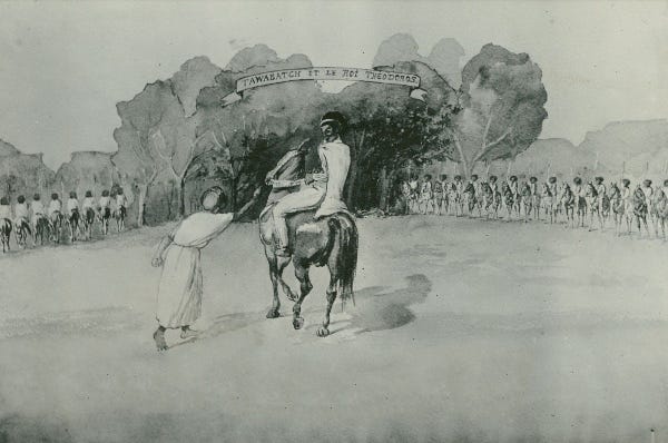 Emperor Tewodros II of Ethiopia - by Ebne Melek