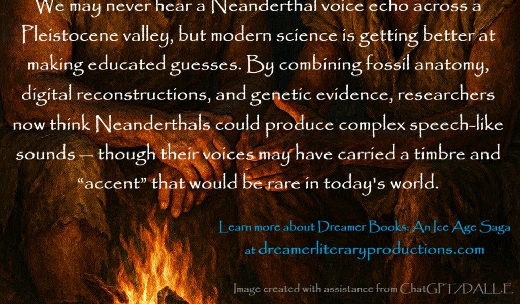 What Did Neanderthals Sound Like? Science revisits Neanderthal speech