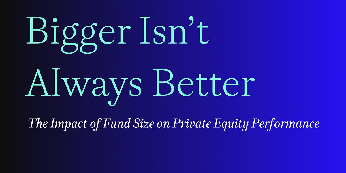 Bigger Isn’t Always Better - by Allocate and Nic Millikan
