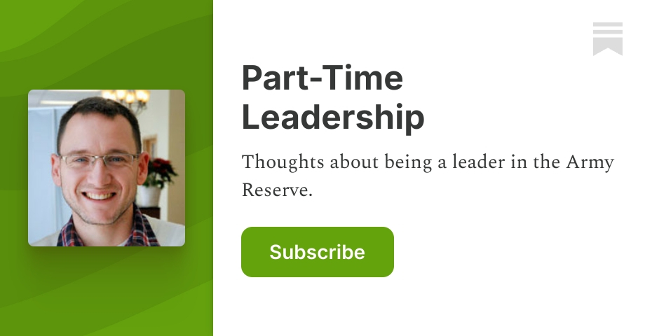 The Joys and Challenges of Part-Time Leadership