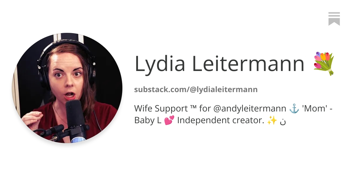 Lydia Leitermann 💐 | Substack